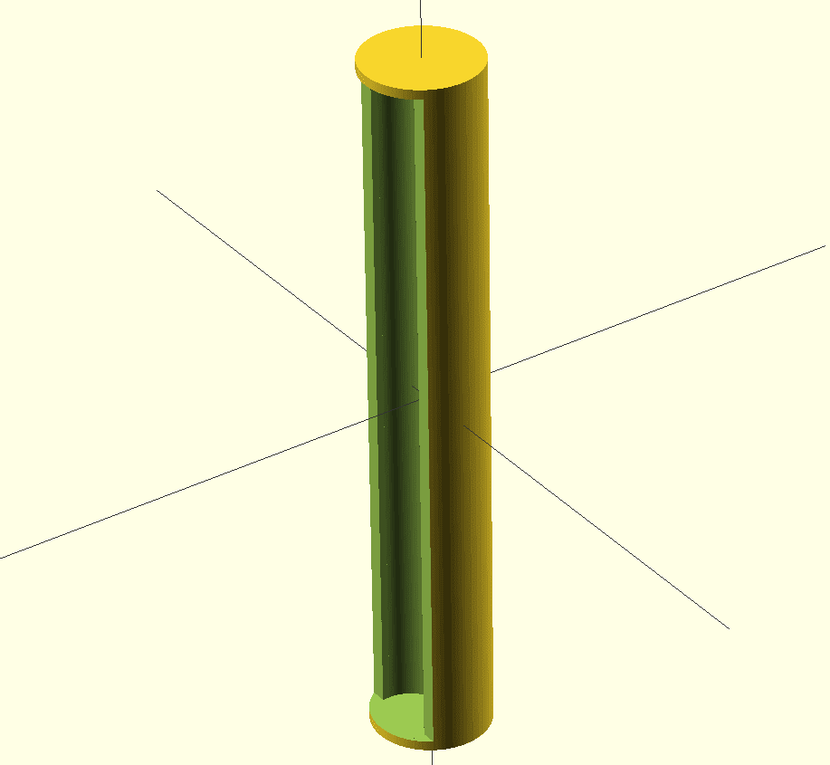 Think3dPrint3d: OpenSCAD - Intro and Example: Designing a filament holder