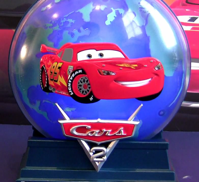 Blu-ray & DVD Exclusives: Cars 2: Target Exclusive Light-up Globe (3D-BD)