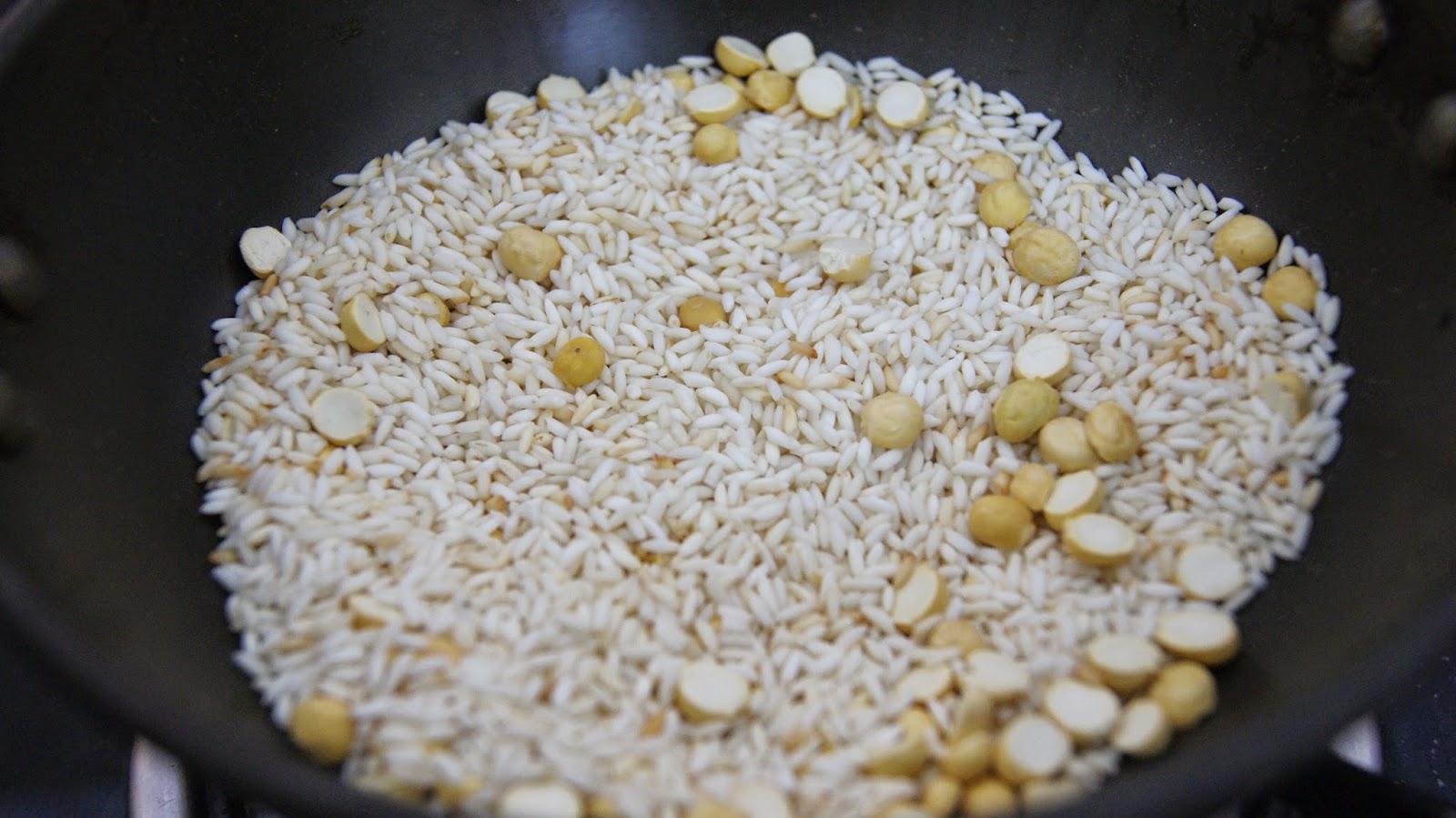 Always Hungry: Rice and Fried Gram Porridge - to ease an upset stomach ...