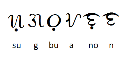 ~ Cebuano Language and Culture ~: Visayan Ethnic Way of Writing turned ...