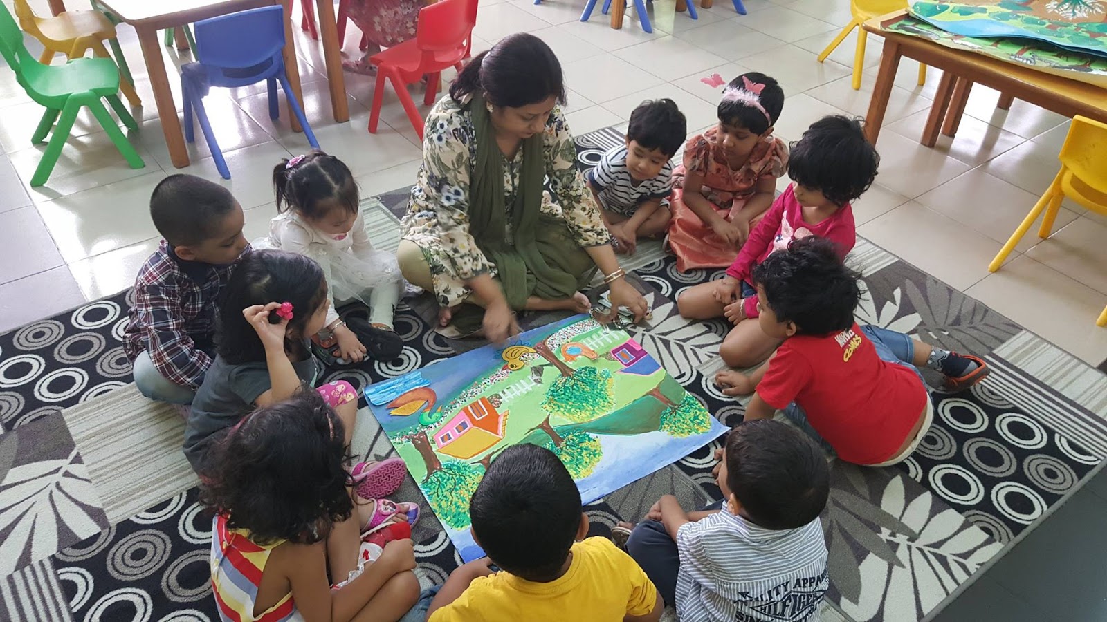 ITHS Uttara PreSchool and Primary Section: Activity Class of PG ...