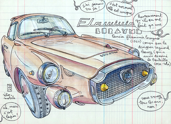 Just A Car Guy: Lapin, a french illustrator working in Barcelona, doing ...