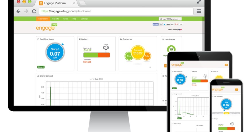 Efergy Technologies : Efergy's Power Display Smart Energy Meters Are ...