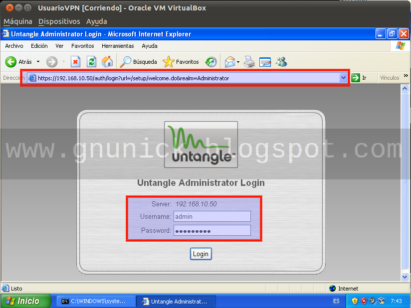 Instalando Un Servidor OpenVPN En Untangle | gnunick