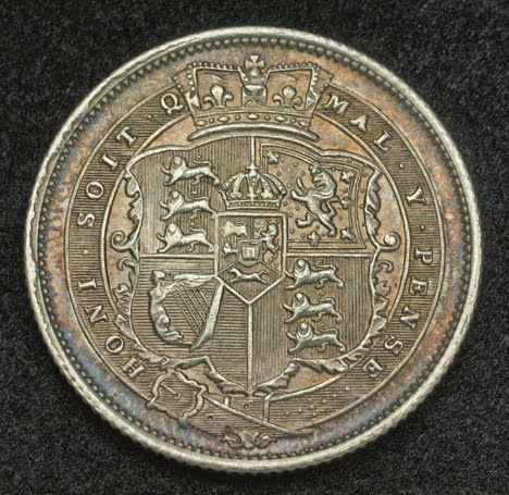Coins of Great Britain Silver Shilling Coin of 1820 King George III ...