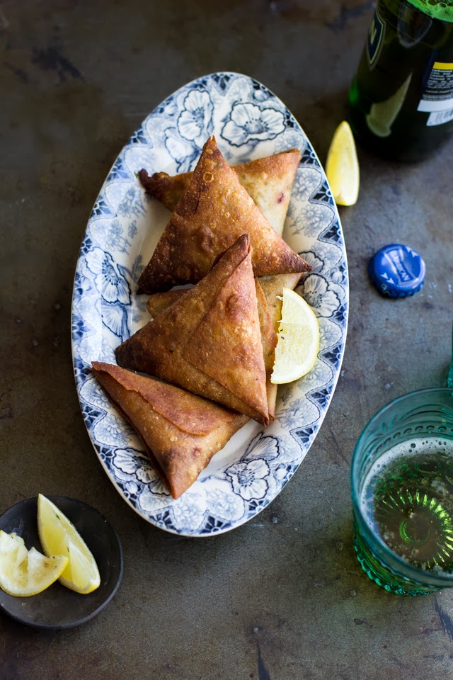 Spicy Minced Meat Samosas | Journey Kitchen
