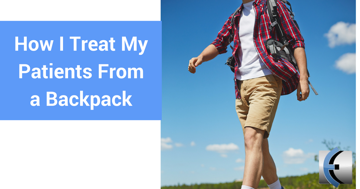 How I Treat My Patients From a Backpack | Modern Manual Therapy Blog ...
