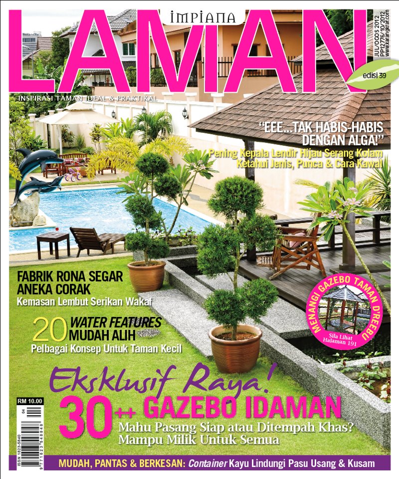 Villa Nur Qaseh Dalam Majalah LAMAN Julai/Ogos 2012 - Azie Kitchen