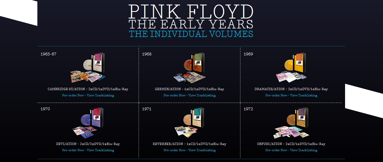 Syd Barrett en español: Solo En Las Nubes: Pink Floyd - The Early Years ...