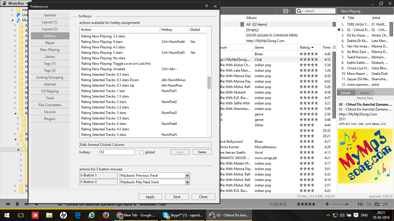 fox techies: Musicbee - A free premium music player