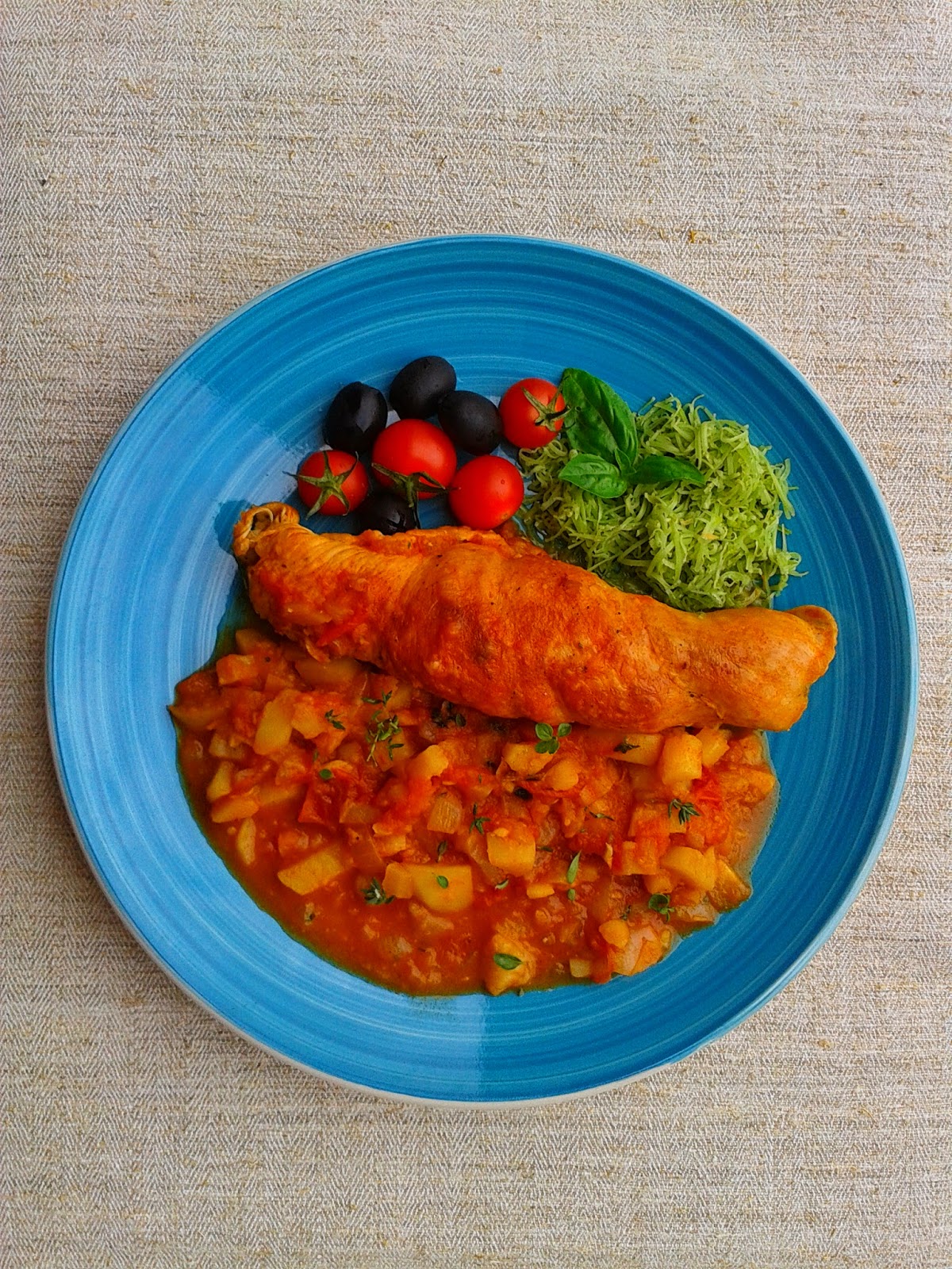 Hrana i veselje : Smaragdni / Pureće rolice sa sirom i povrćem