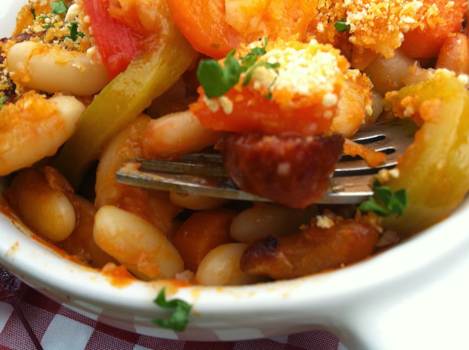 HARICOTS MOGETTES DE VENDEE AU CHORIZO