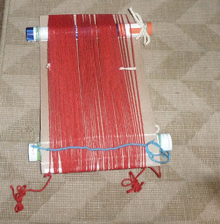 Franco's Fiber Adventure: Experimental Sprang Frame