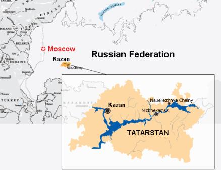 The Peremech Lounge: Tatarstan Maps
