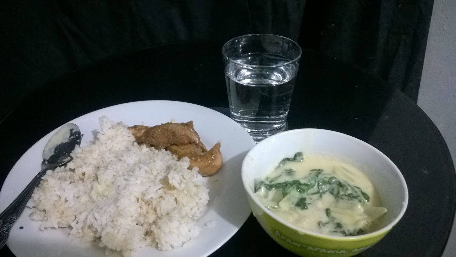 Cheffy Jun: KOREAN CHICKEN & MUSHROOM PECHAY SOUP