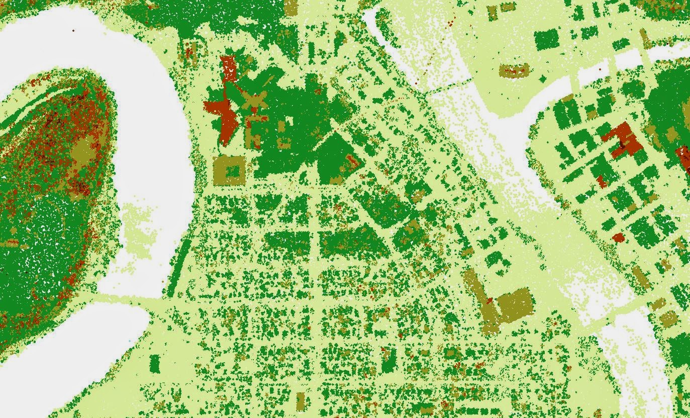 Advanced Remote Sensing: Geog 438: Lab 11: Lidar Remote Sensing