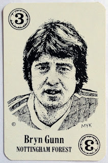 NFFC Cards & Stickers: Bertcord Big League Bryn Gunn