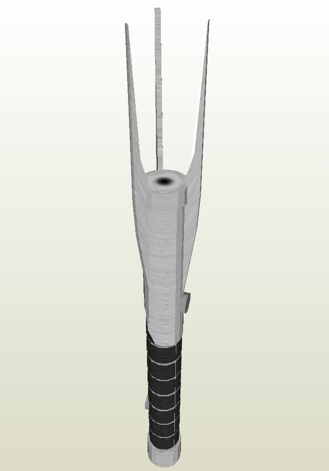 Noturno Sukhoi: Star Wars_ Lightsaber Papercraft