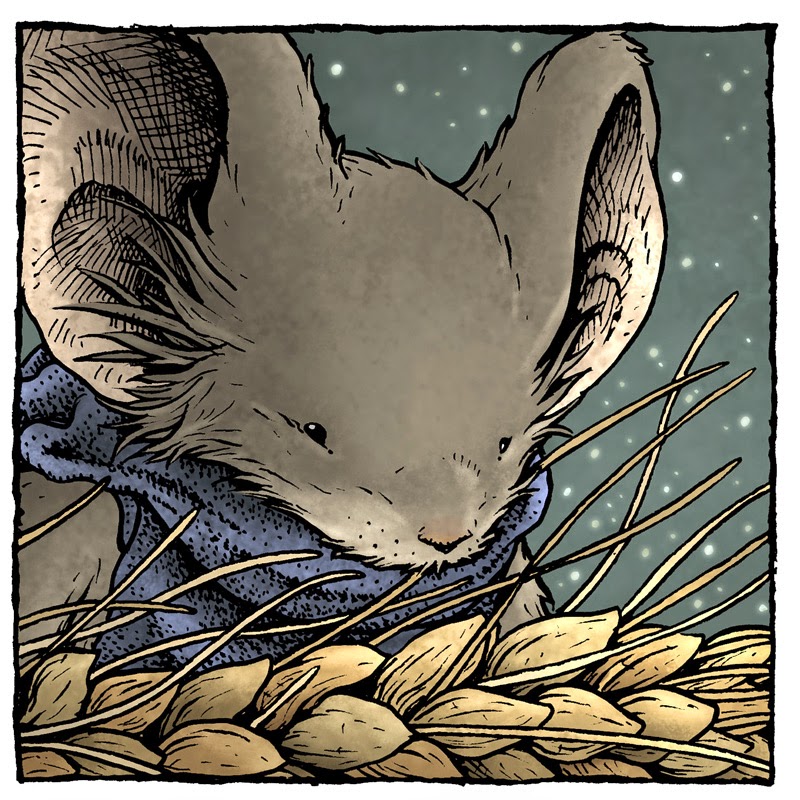 David Petersen's Blog: Mouse Guard Coloring video #1