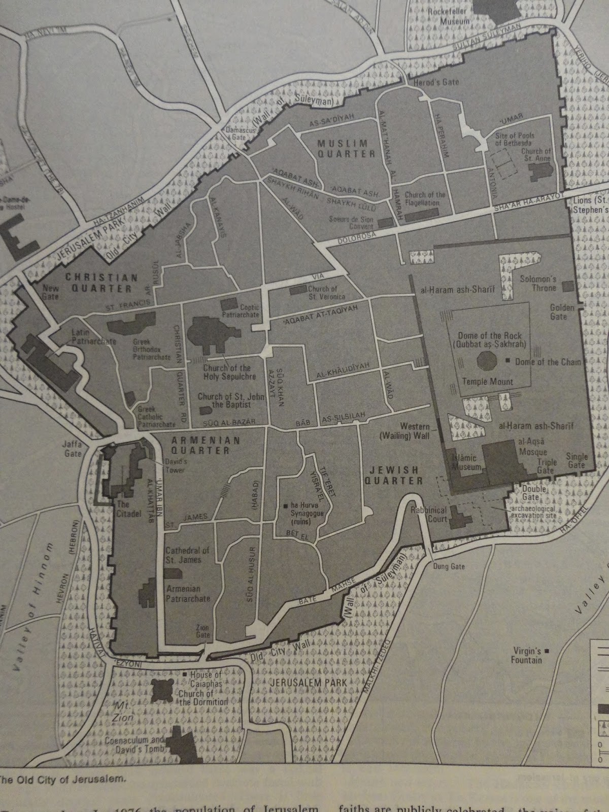 SUSTAINABLE LIVING INSTITUTE (SAVE): 12th CENTURY MAP OF JERUSALEM