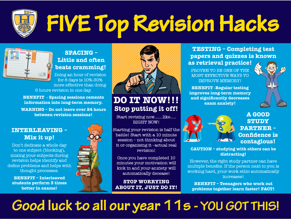 Revision Hacks - Top 5 Tips