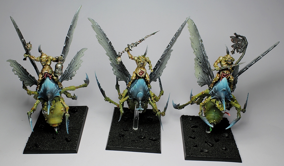 Battle Brush Studios: WIP: Nurgle Plague Drones