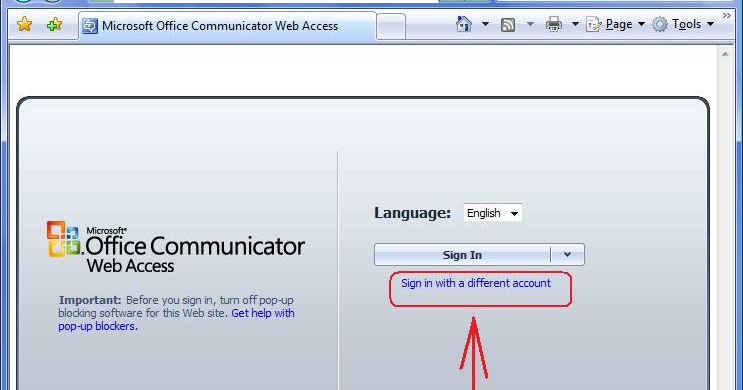 Microsoft office communicator web access - feedsultra