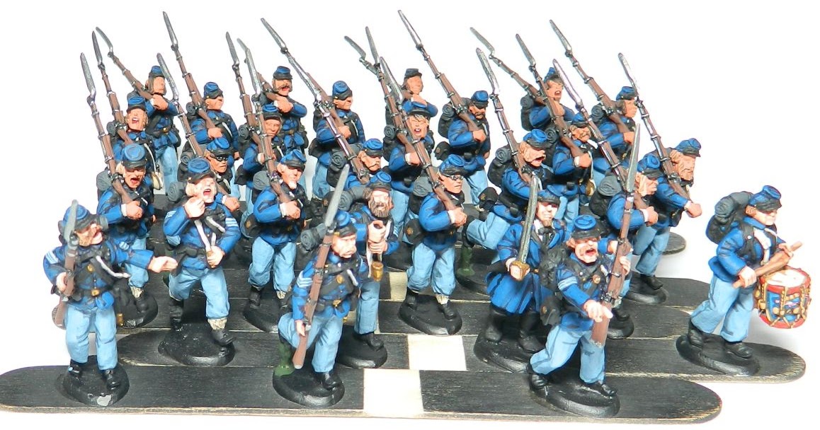 MacPhee's Miniature Men: 40mm ACW Union Infantry First Highlights