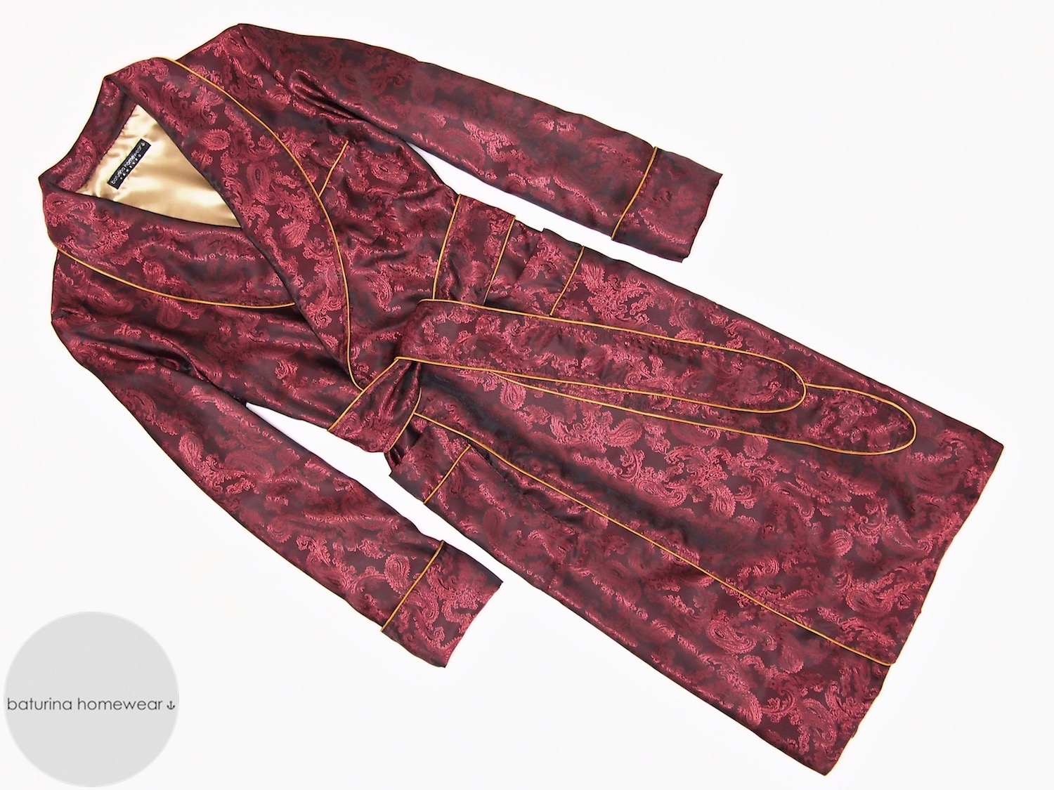Men's Luxury Paisley Silk Robes, Quilted Dressing Gowns and Velvet ...