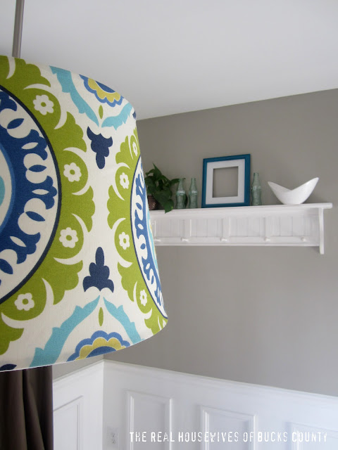 DIY Pendant Light & Custom Shade | East Coast Creative