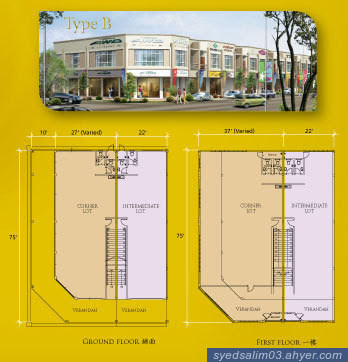 DrEaM StOrY: plan for houses and shophouses at pura kencana / map for ...