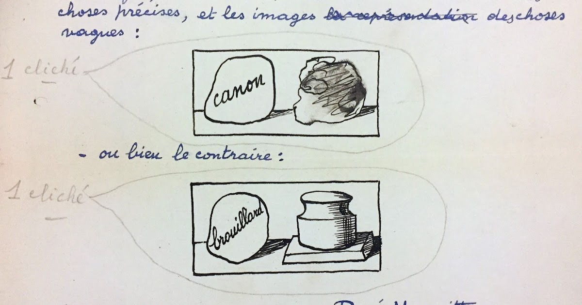 DRAWING AT DUKE: Magritte, Rene by Anngelyque Stevenson