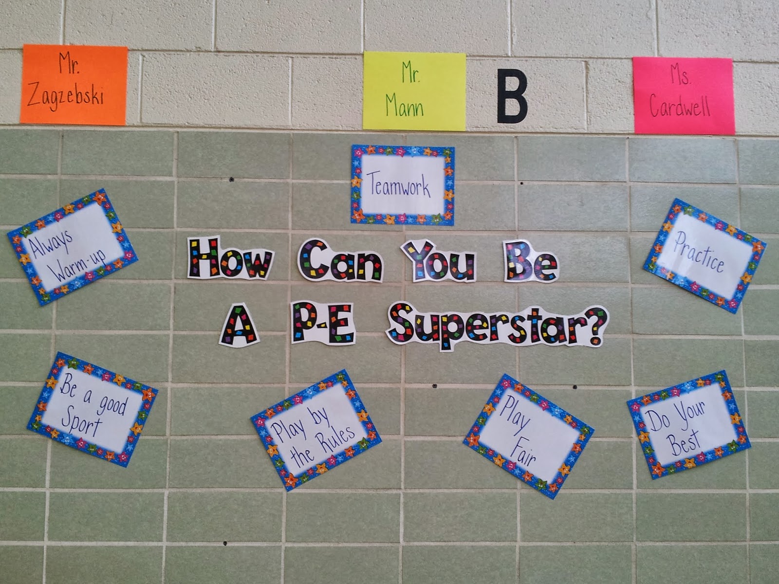 Cardwell's Corner: Bulletin Boards