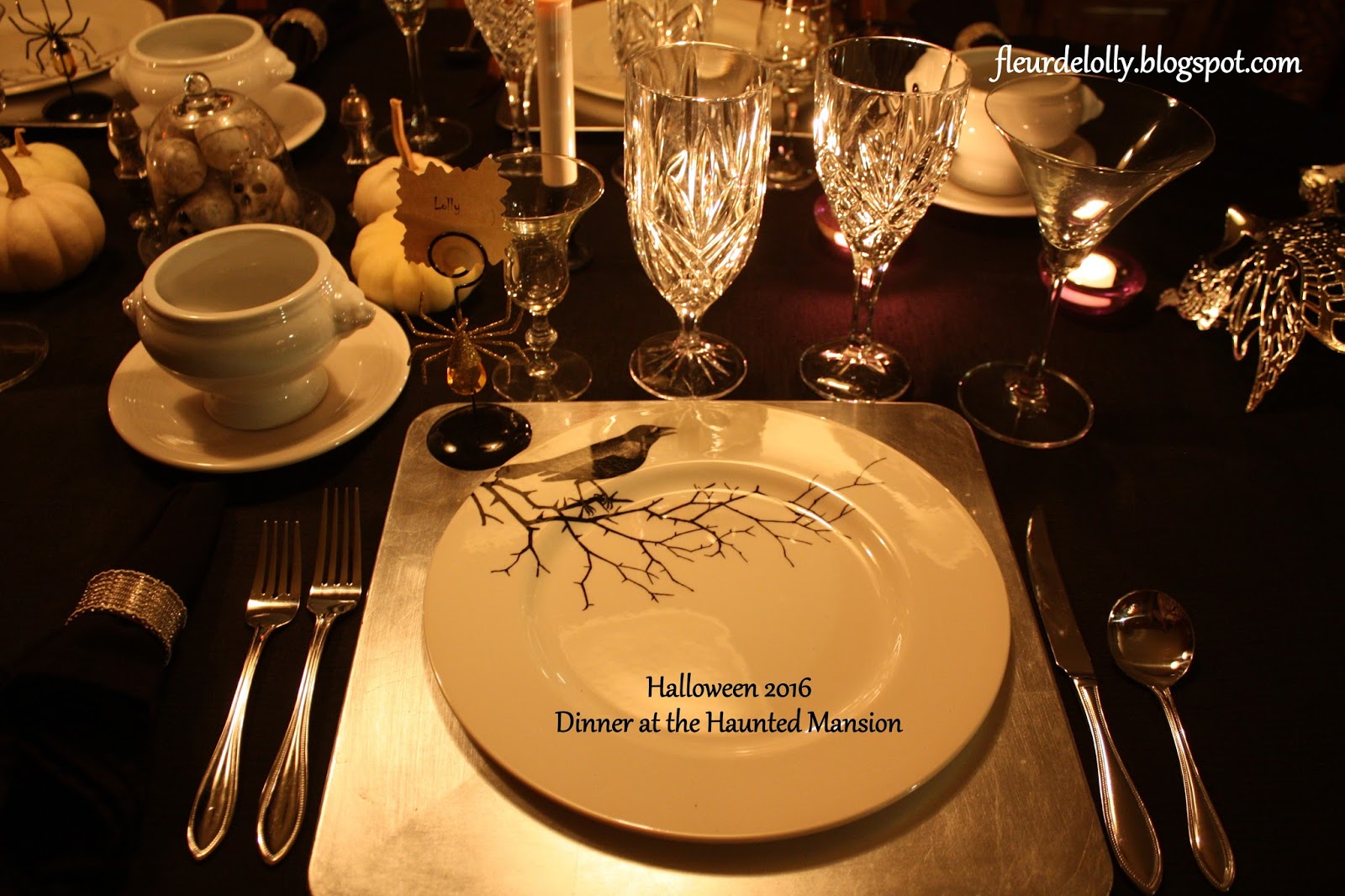 Fleur de Lolly: Halloween 2016 - Dinner at the Haunted Mansion ~ ~ The ...