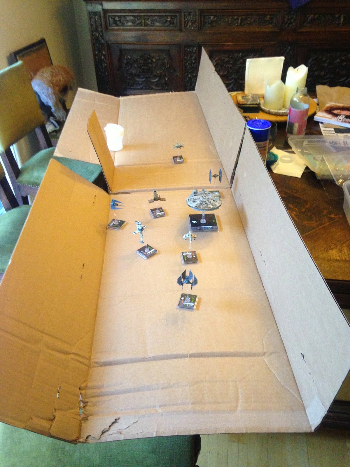 Battle Gaming One: X-wing: Death Star Trench!