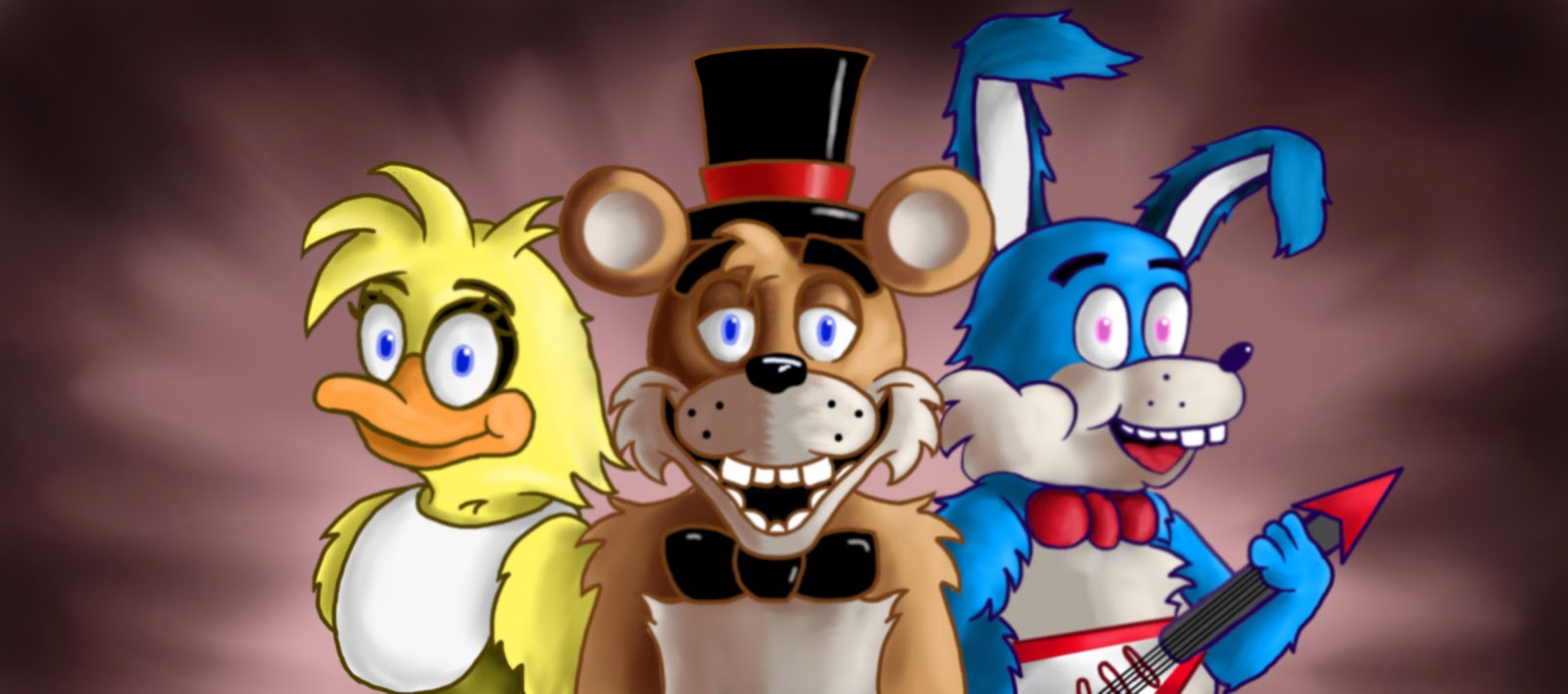 The Official Blog for Arrow Valley!: Let's Paint...FNAF cartoon style!