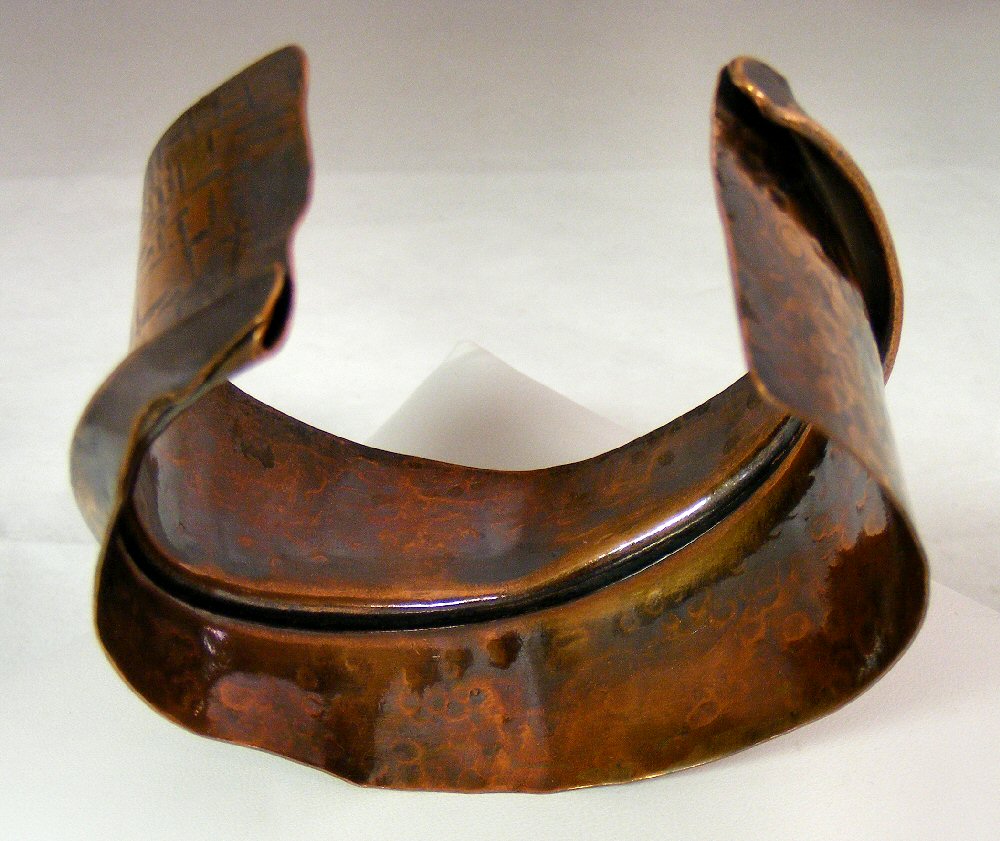 Sweet Freedom Designs: Foldformed Copper Cuff