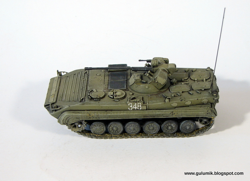 Gulumik Military Models: BMP-1 with BPPU turret and 2A42 cannon 1/72