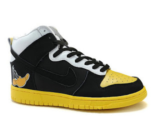 Cartoon High Tops Nike: Nike Dunks Daffy Duck Men Disney Cartoon Shoes