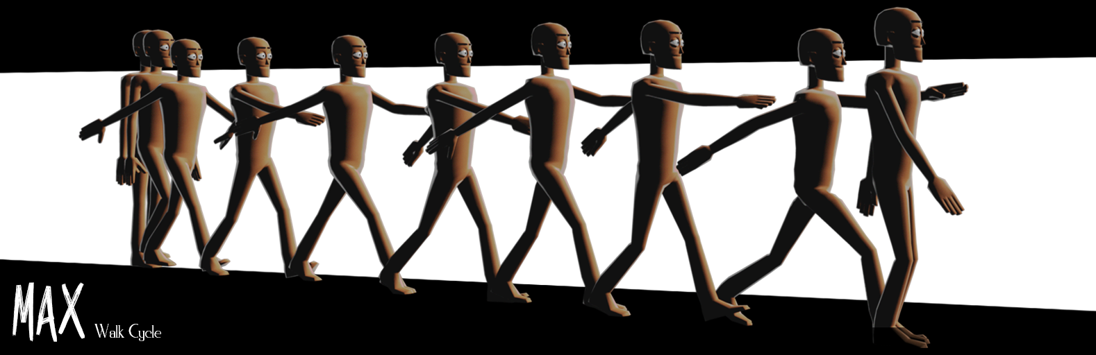 theartofJoeCrouch: Maya Class - Walk Cycle Key Pose Breakdown