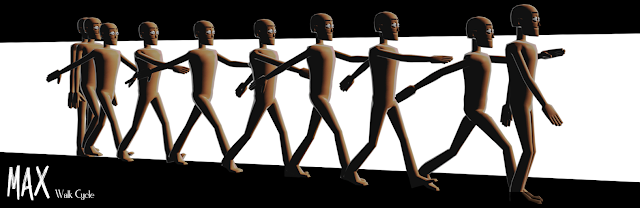 theartofJoeCrouch: Maya Class - Walk Cycle Key Pose Breakdown