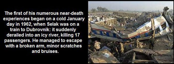 Meet Frane Selak, The World's (Un)Luckiest Man (6 pics) | Daily Fun Pics