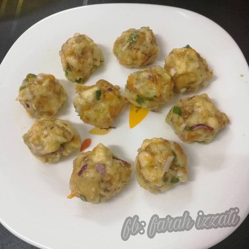 Cucur Dari Lebihan Roti ,Rangup Dan Sedap!!