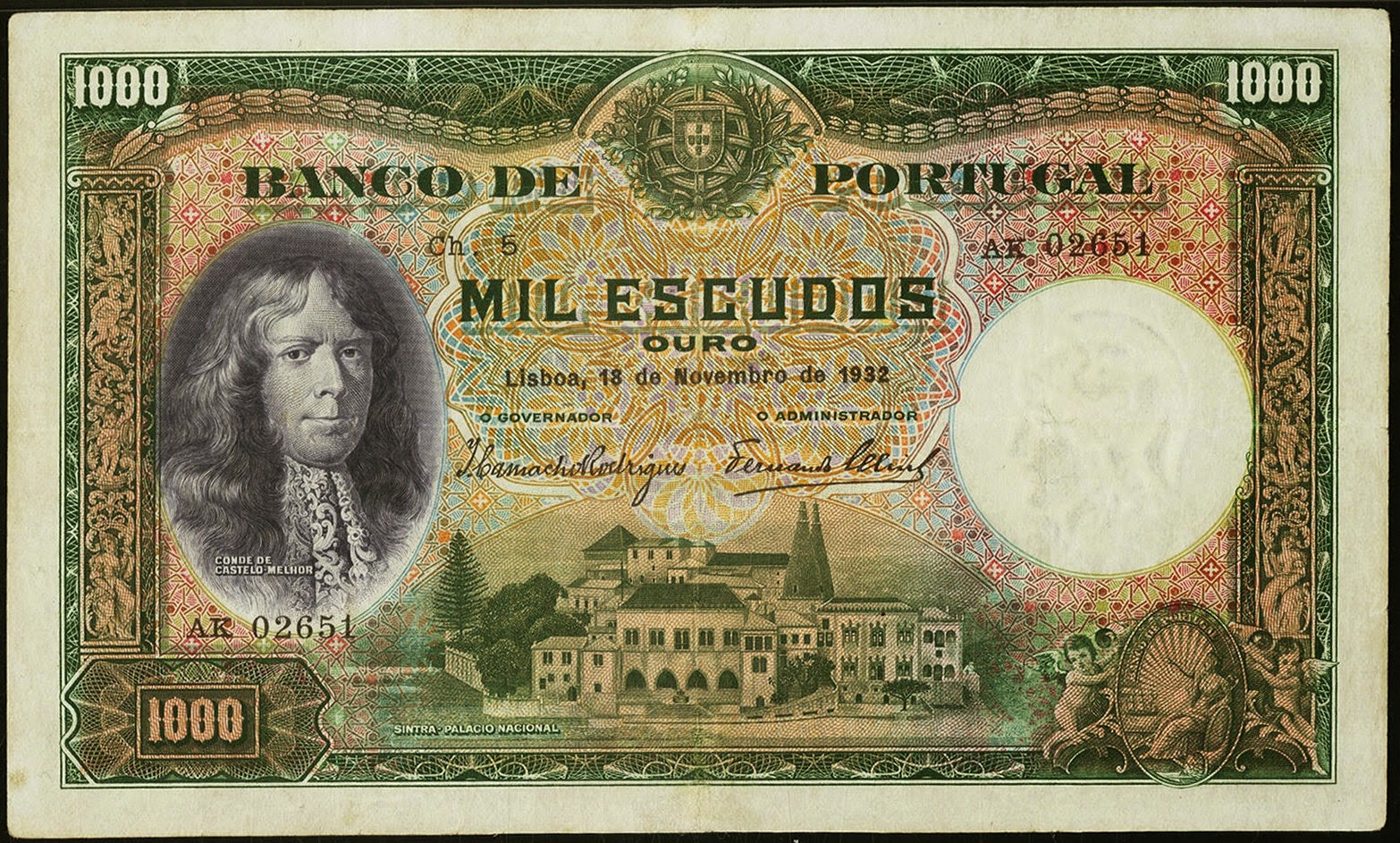 Portugal 1000 Escudos Banknote 1932 World Banknotes Coins Pictures portugal-1000-escudos-banknote-1932-world-banknotes-coins-pictures