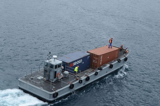 Container shipping at small, isolated Islands: Saint Helena Shipping ...