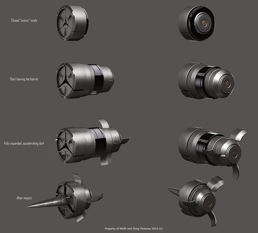 Awesome ROBOCOP 2014 Armor and Weapons Concept Art by Vitaly Bulgarov ...