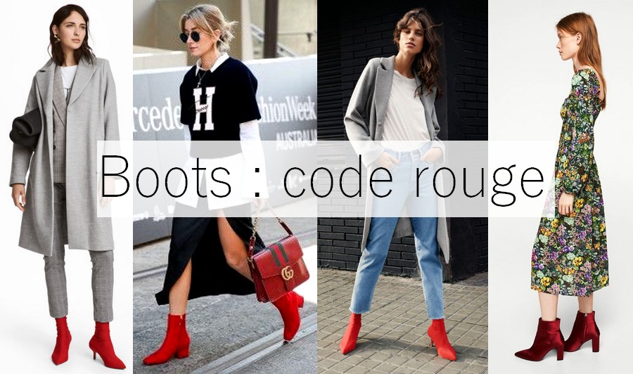 Trend alert : Les bottines rouges - Styles by Assitan. Blog mode ...