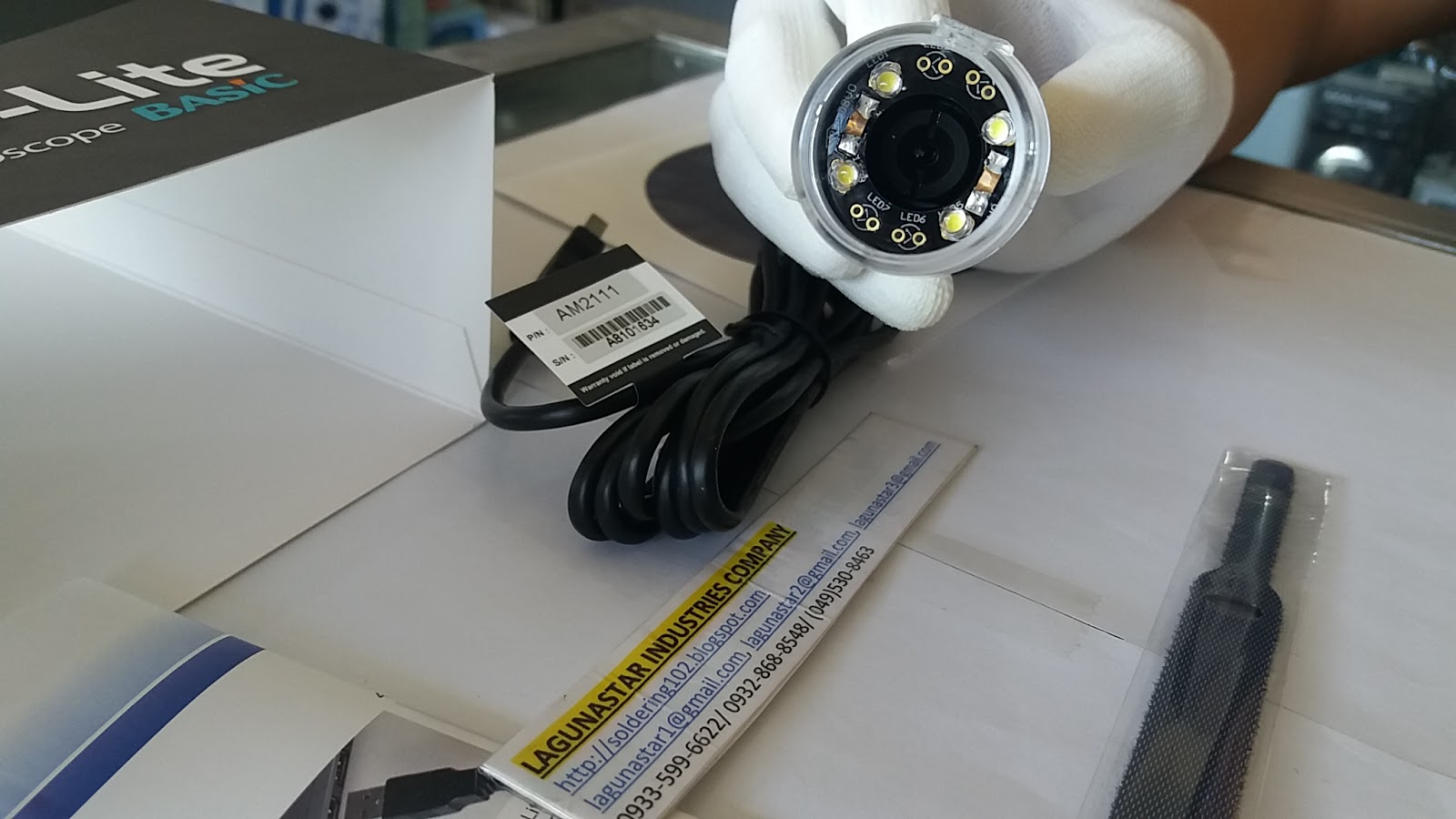 MAGNIFIER MICROSCOPE PHILIPPINES: Dino-Lite Basic AM2111 USB digital microscope