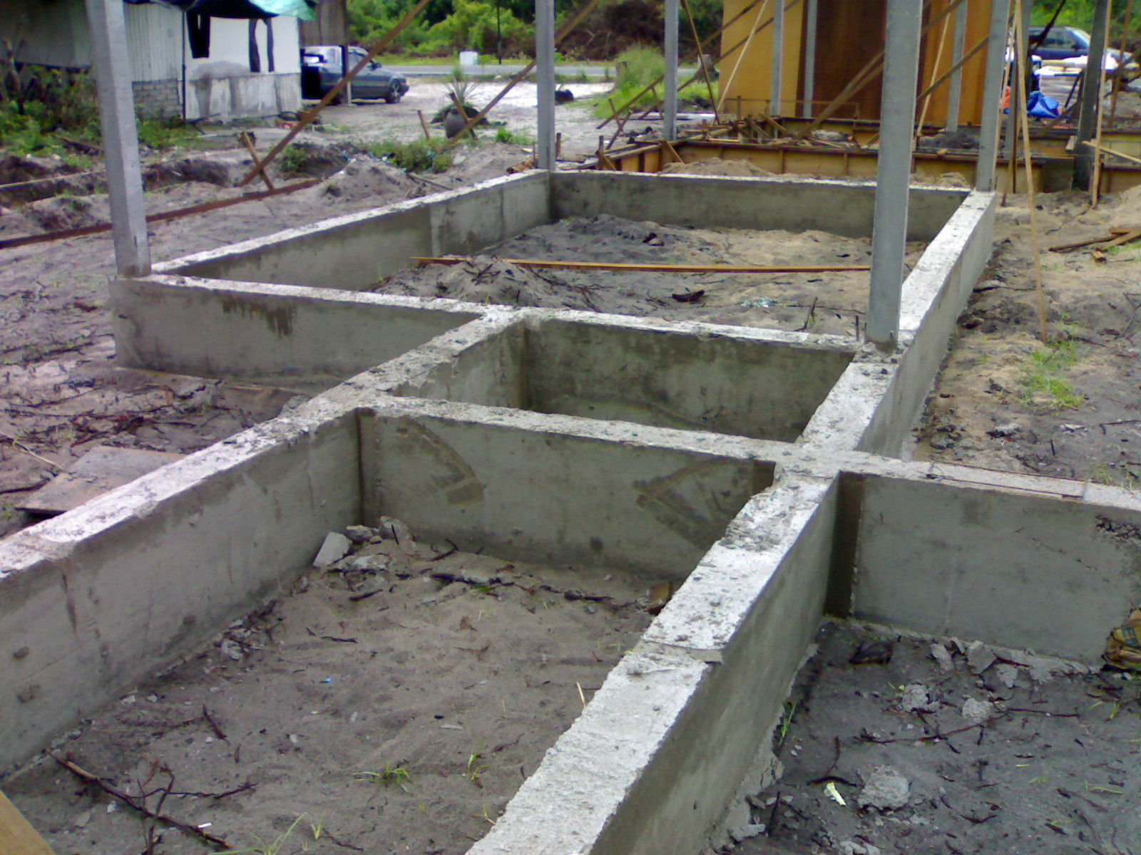 Bina rumah sendiri: Pasang Ground Beam