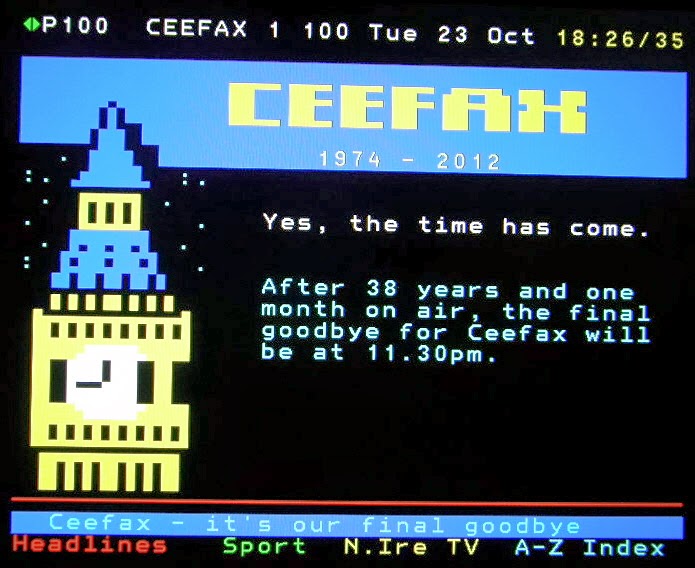 A final evening with Ceefax - a516digital